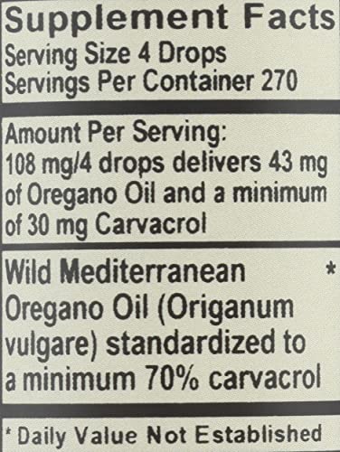 Oregano oil for natural parasite relief