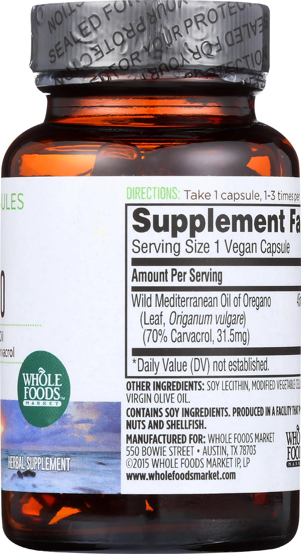 oregano oil for parasite support