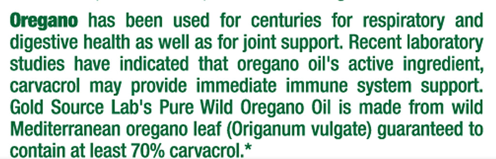 Oregano oil for parasites prevention