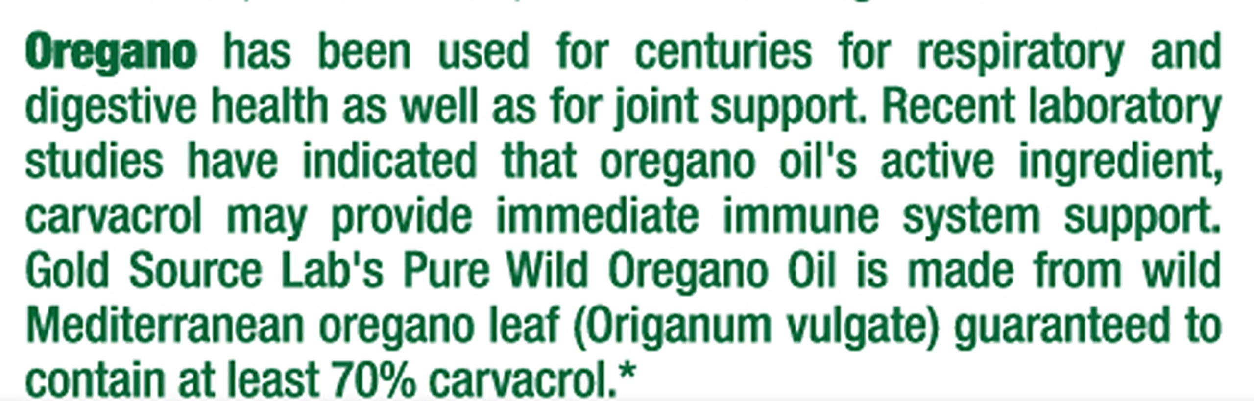 Oregano oil for parasites prevention