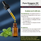 Oregano oil for respiratory support