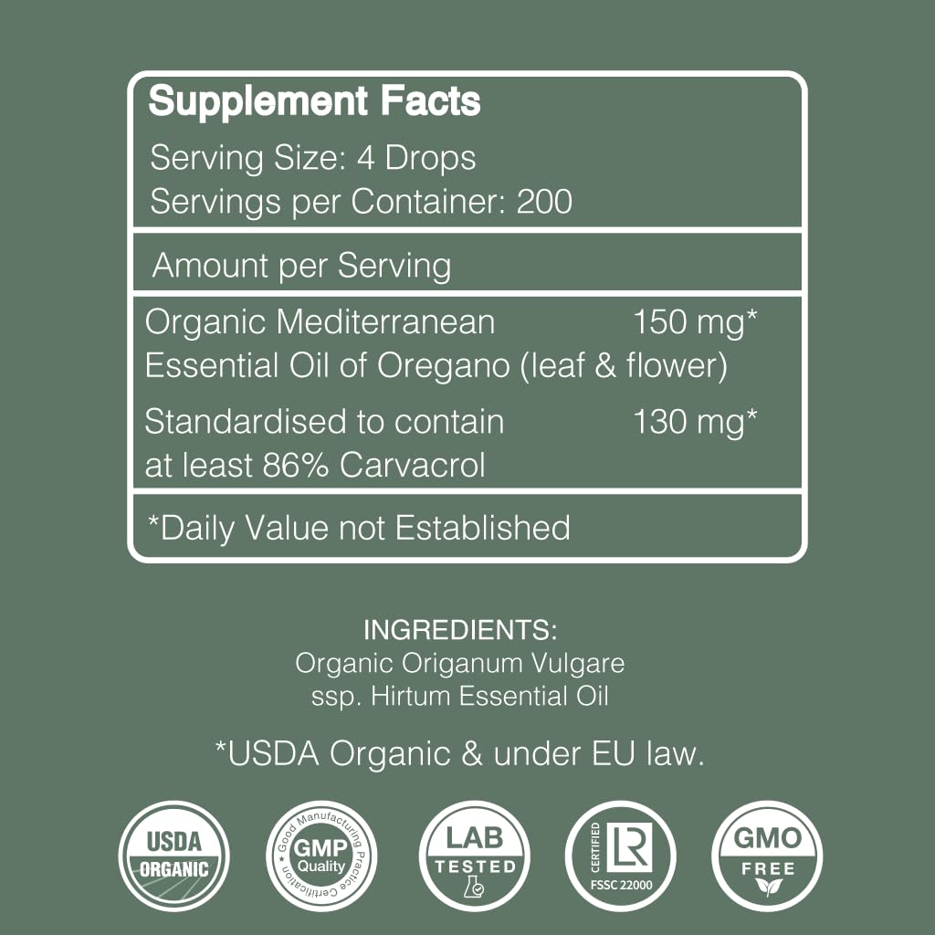 oregano oil for respiratory support