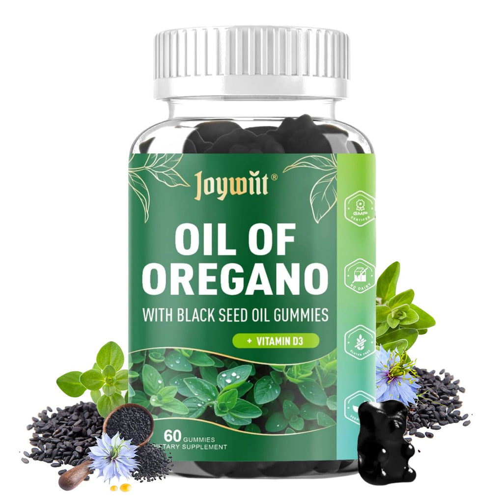 oregano oil gummy supplements for health