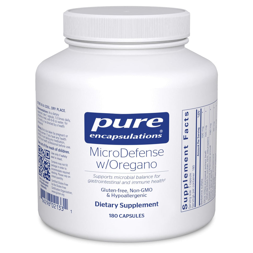 oregano oil immune support capsules