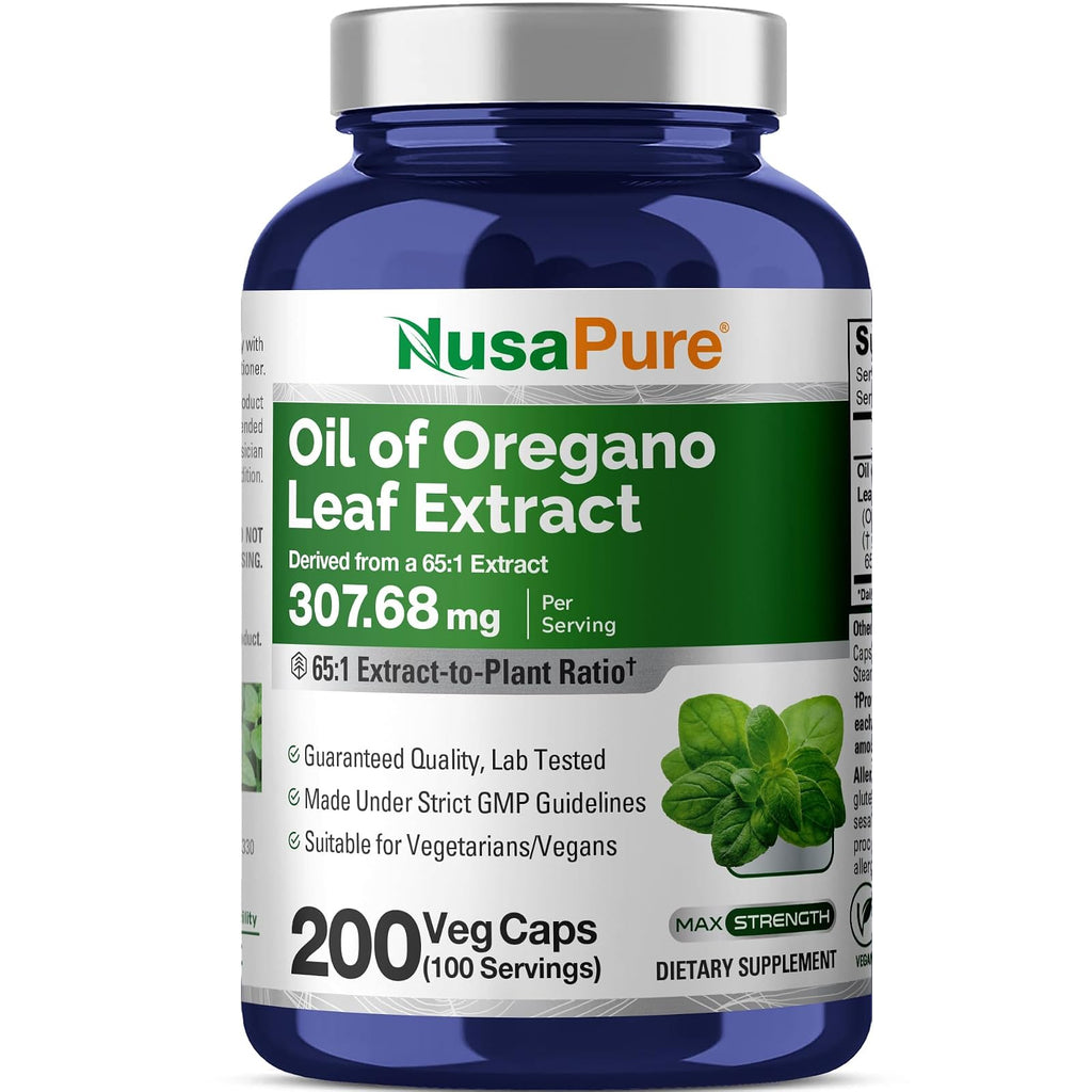 oregano oil immune support capsules