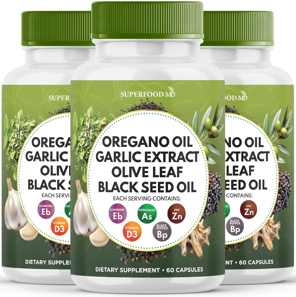 oregano oil softgels for immune support