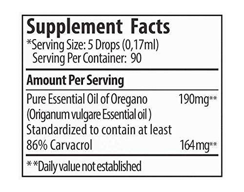 oregano oil softgels for immunity