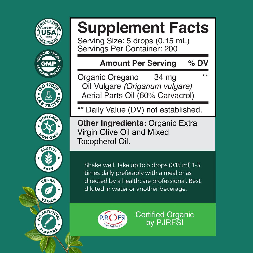 oregano oil softgels for immunity