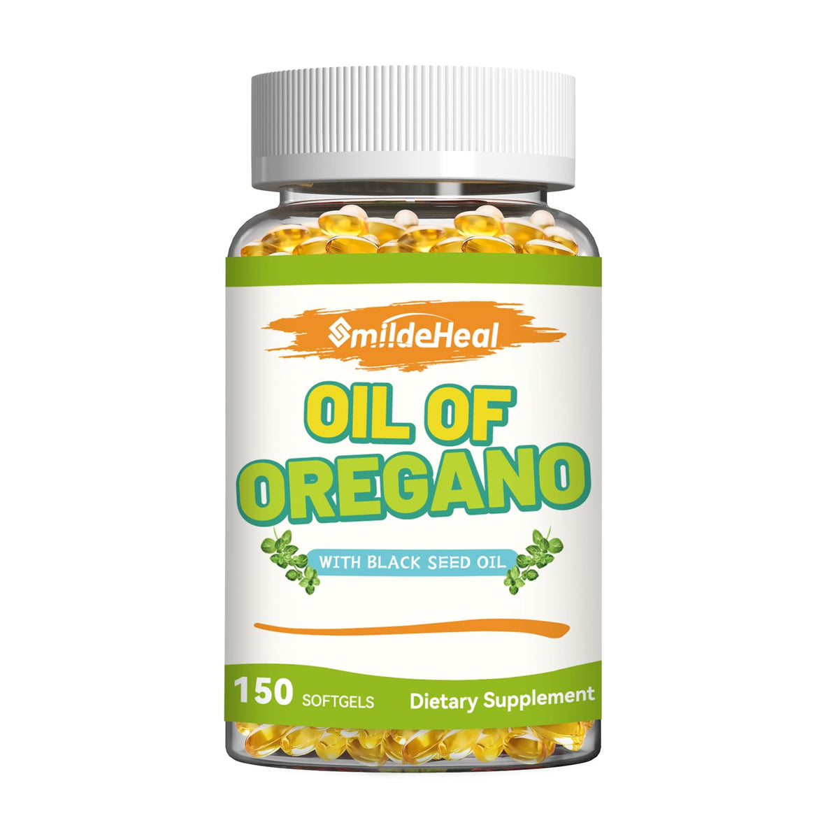 Oregano oil softgels for immunity