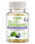 Oregano oil softgels with zinc