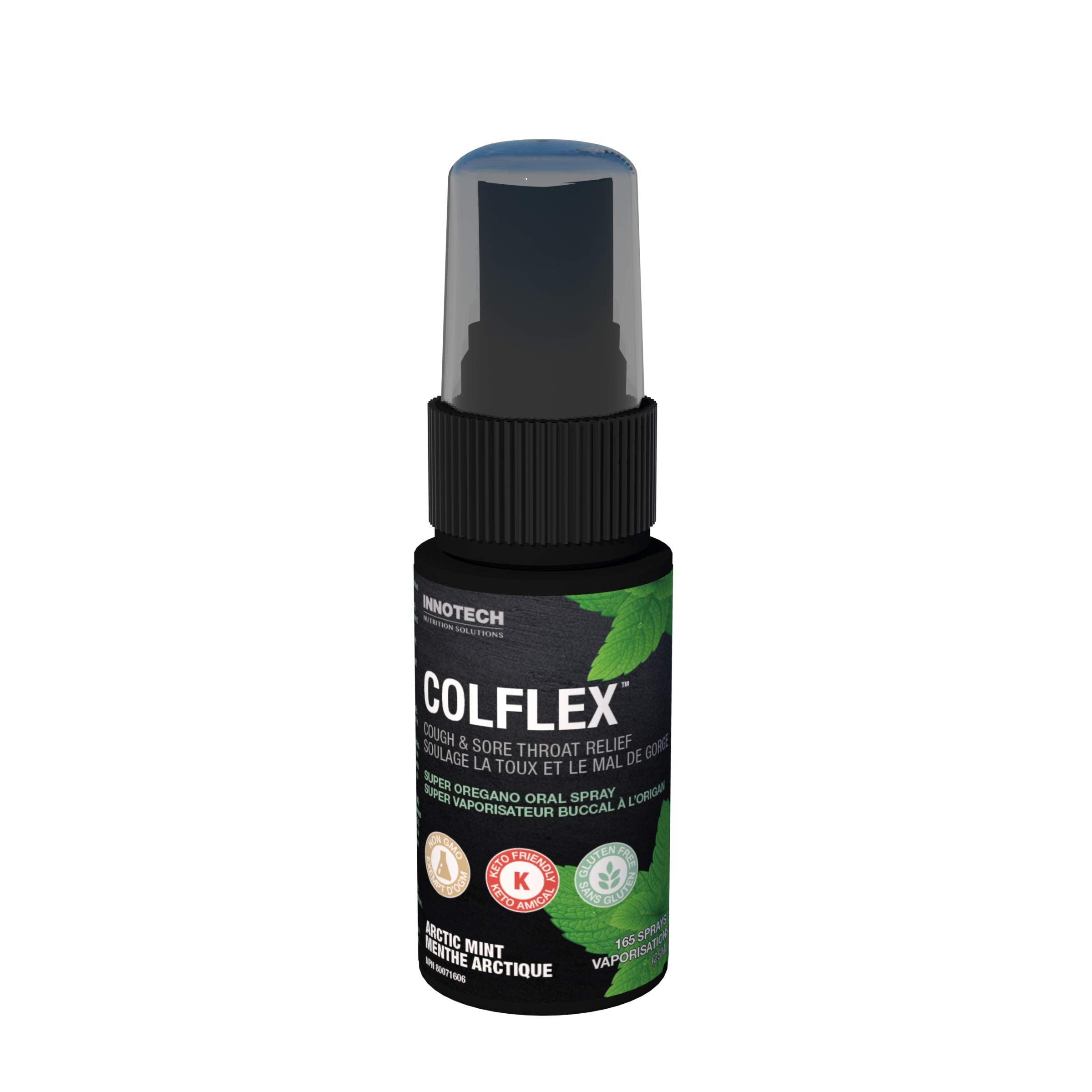 Oregano oil throat spray for adults