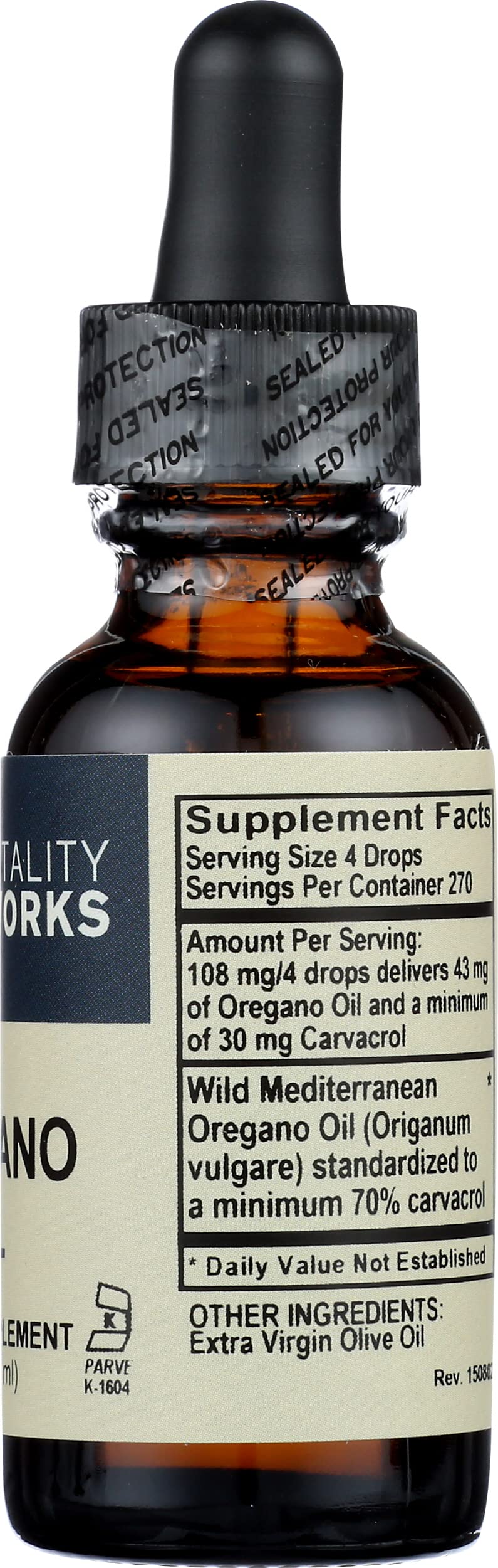 Oregano oil with black seed extract
