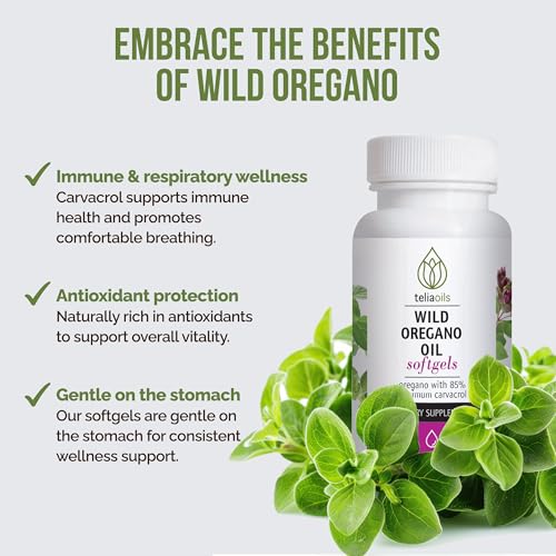 Oregano oil with black seed oil