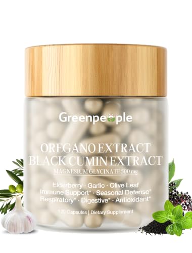 Oregano oil with black seed oil