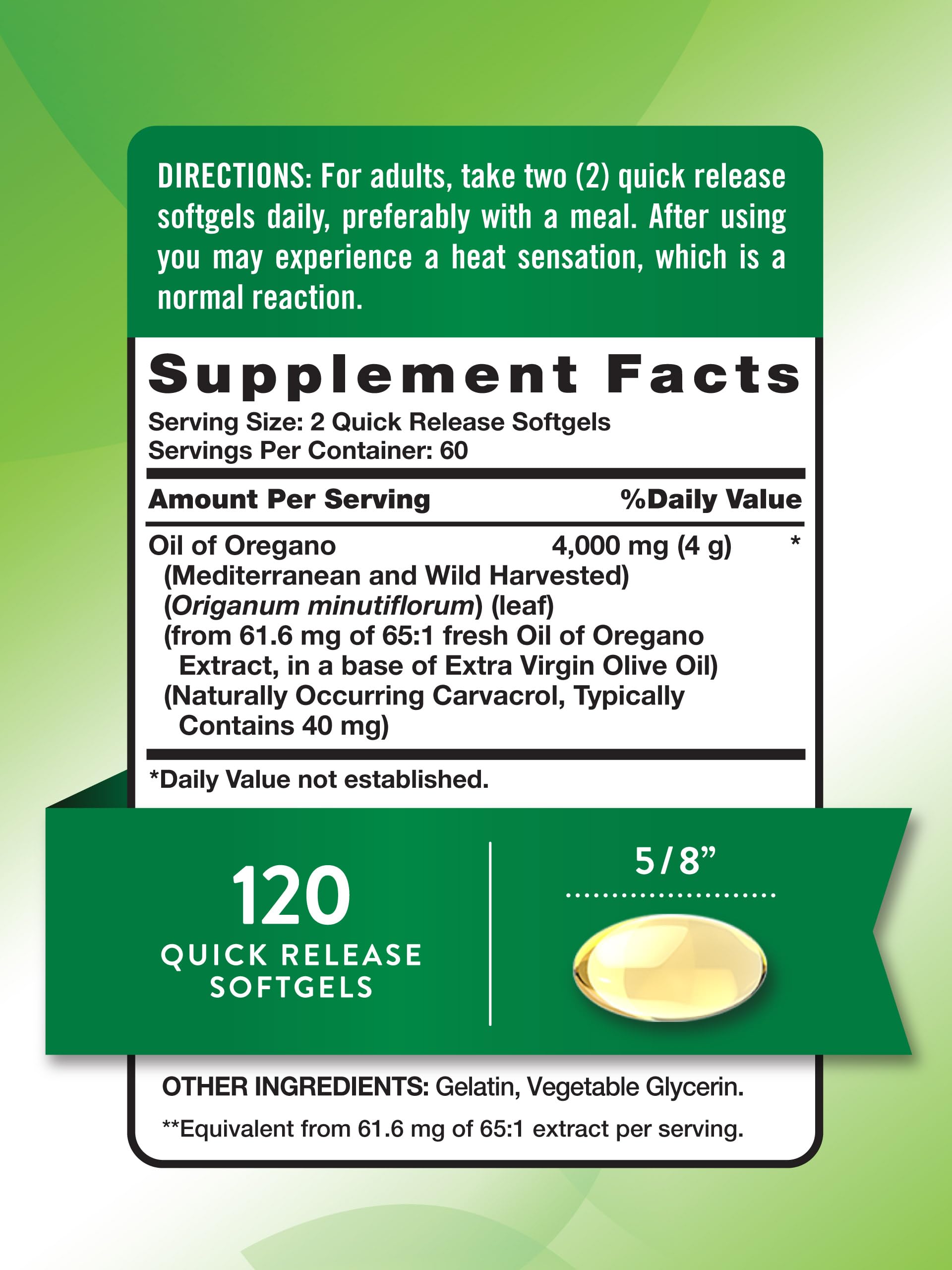 Oregano oil with carvacrol benefits