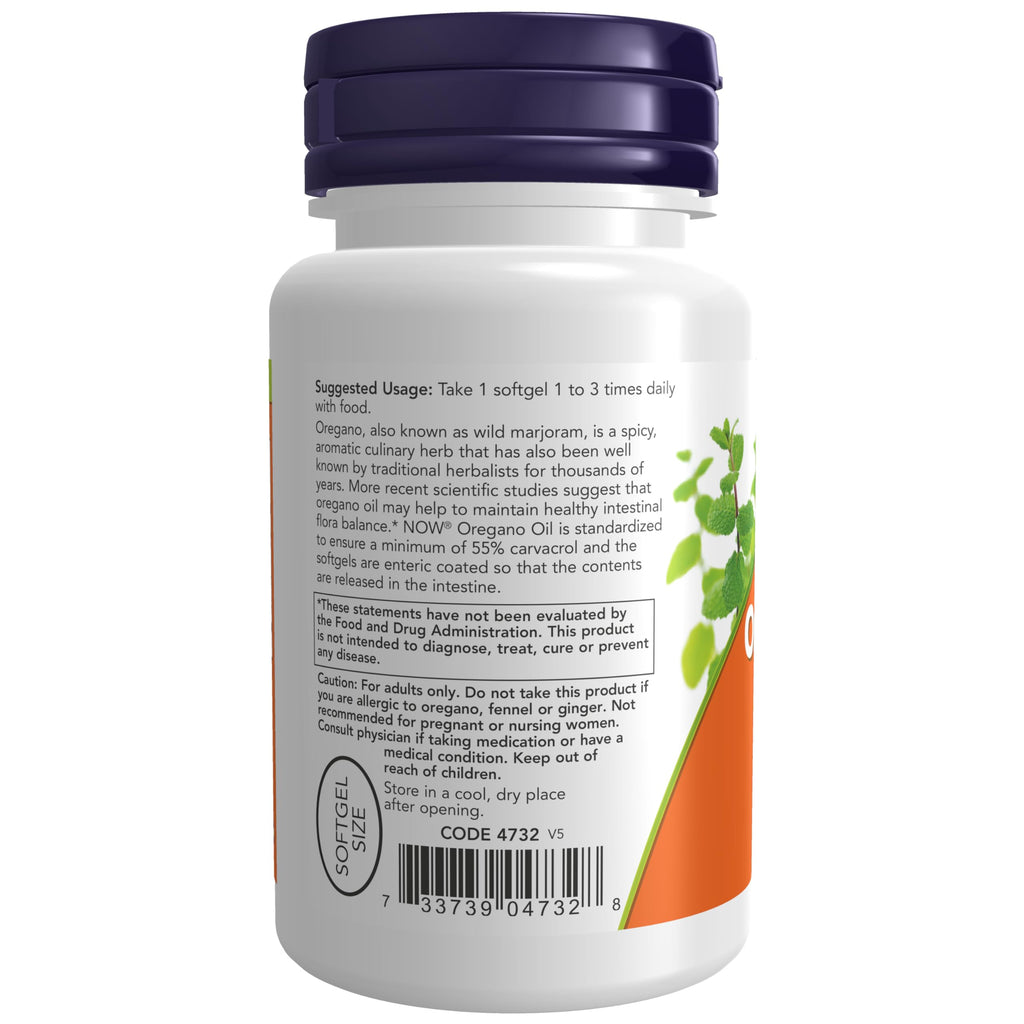 oregano oil with ginger and fennel