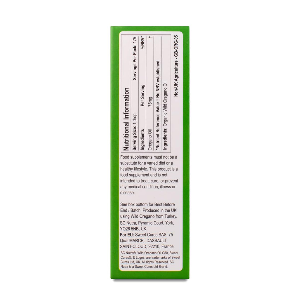 oregano oil with low thymol