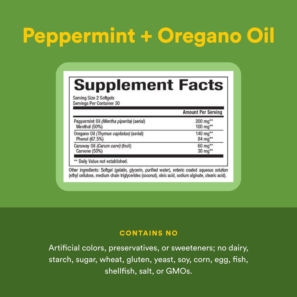 oregano oil with peppermint benefits