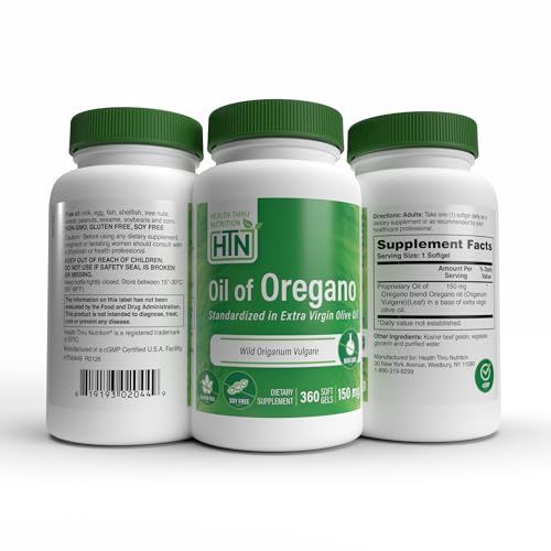 oregano softgels for daily nutrition