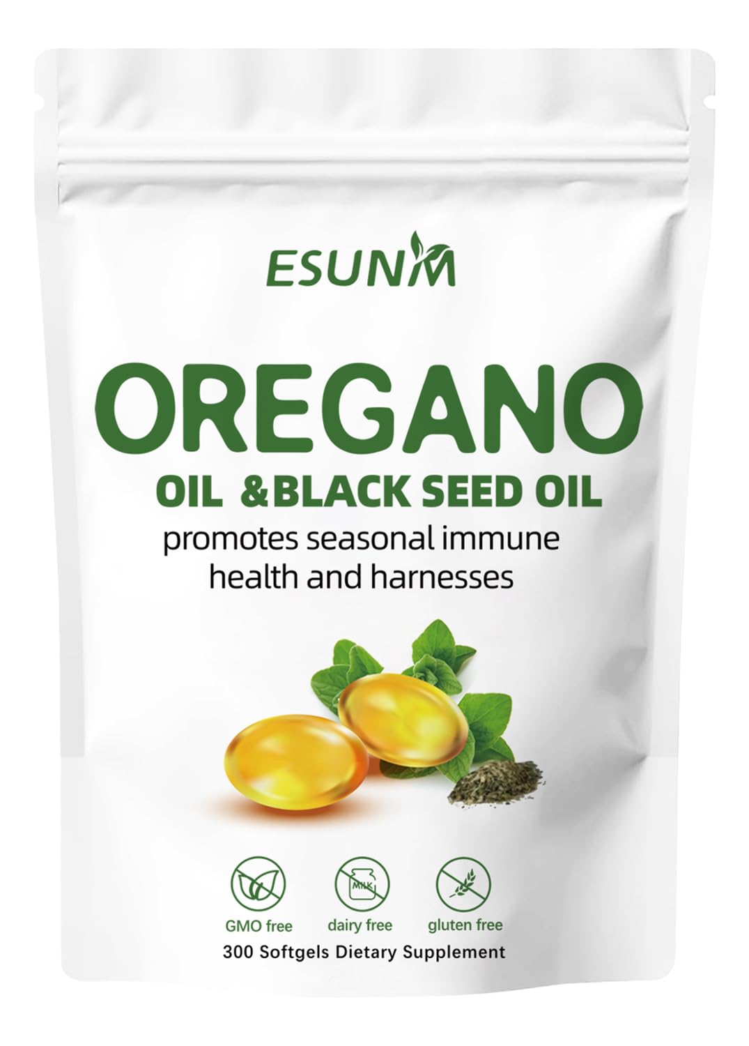 oregano softgels for immune support