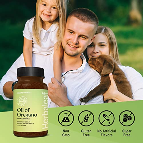 Oregano softgels for parasite defense