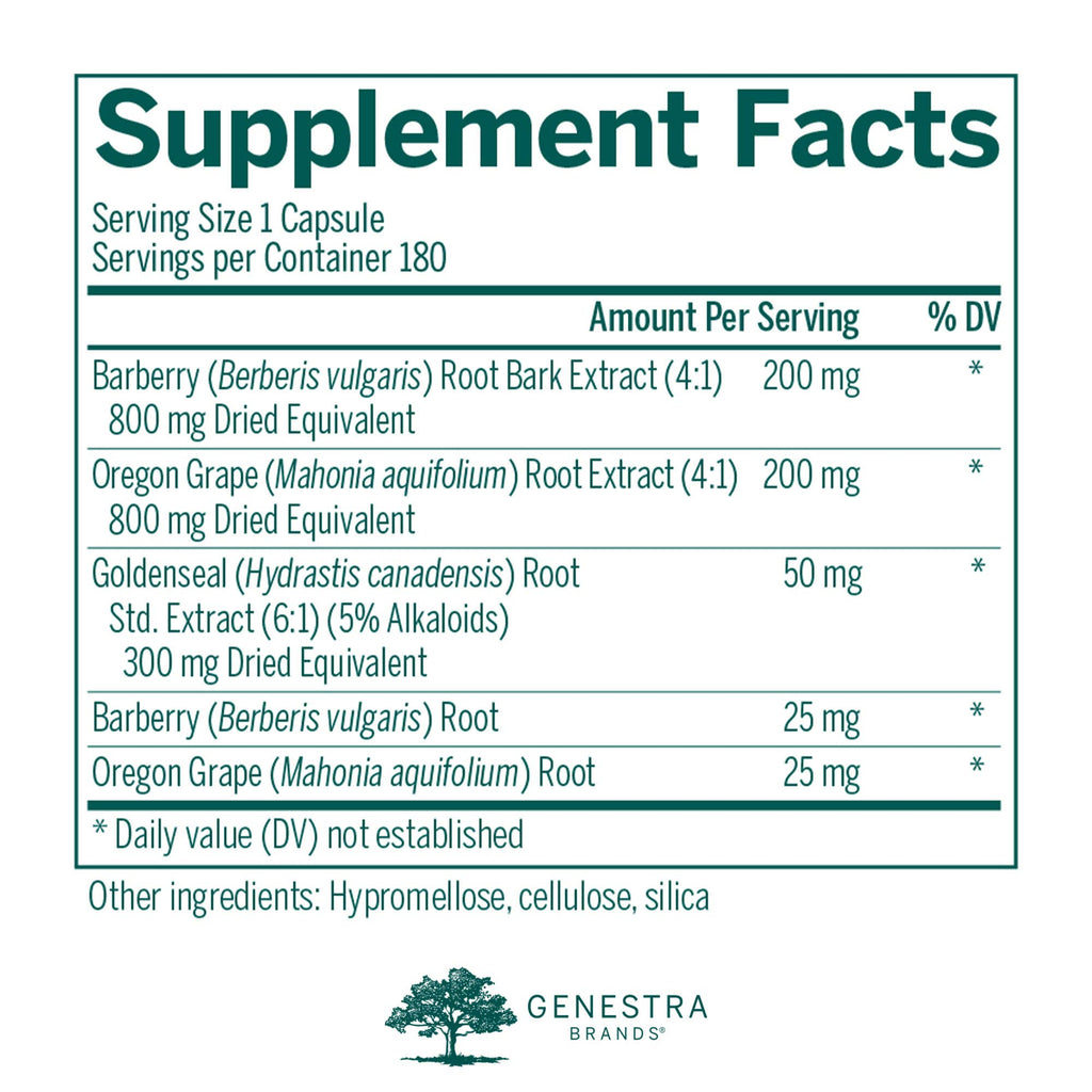 Oregon Grape extract for digestive support