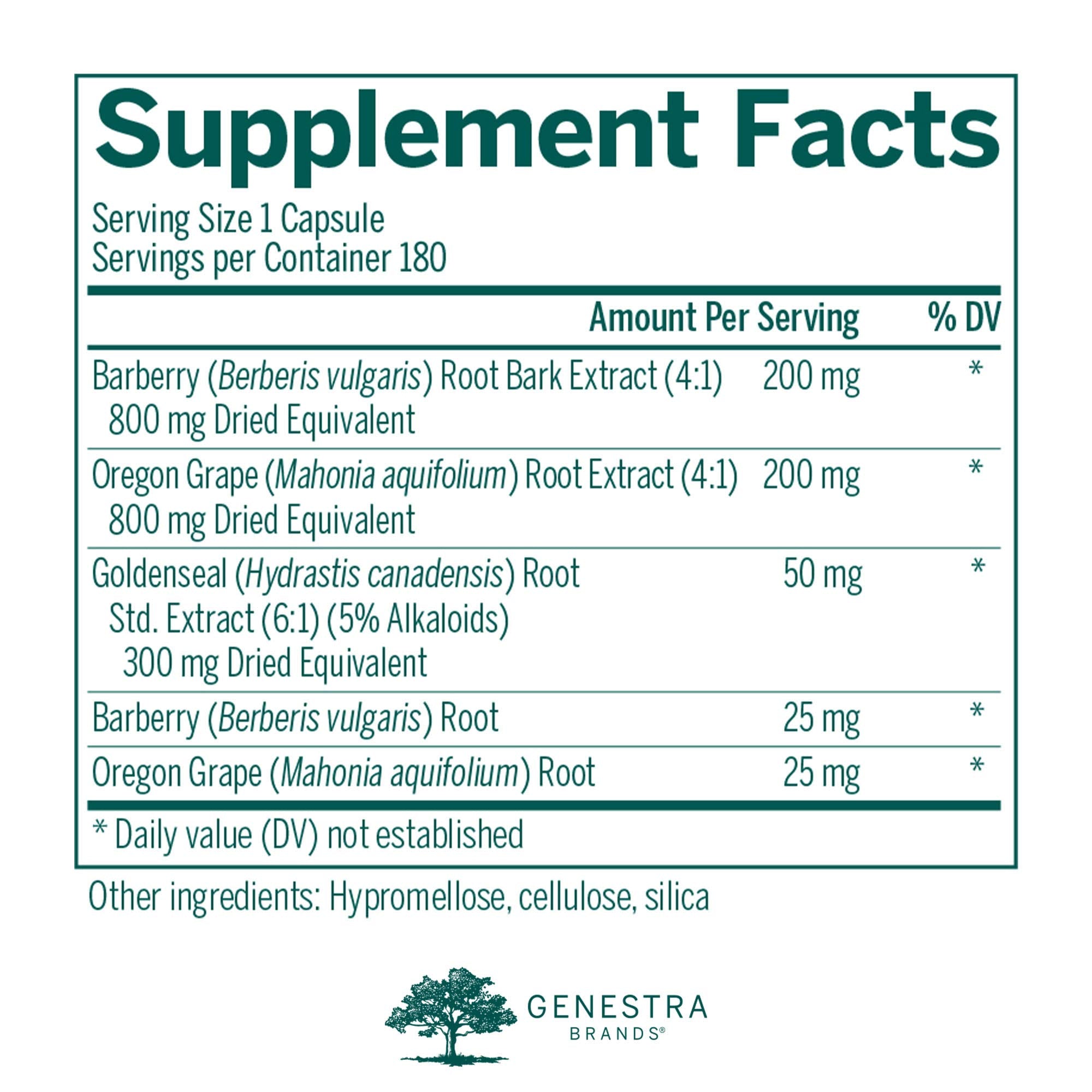 Oregon Grape extract for digestive support