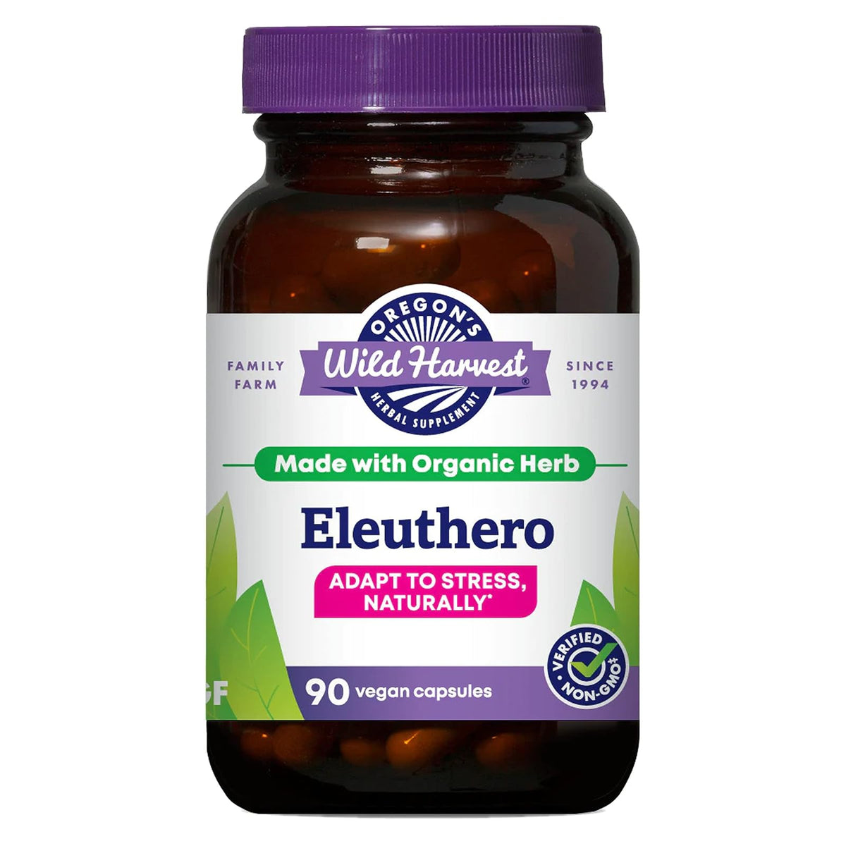 Oregon's Wild Harvest Eleuthero capsules benefits