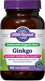 Oregon's Wild Harvest ginkgo biloba capsules