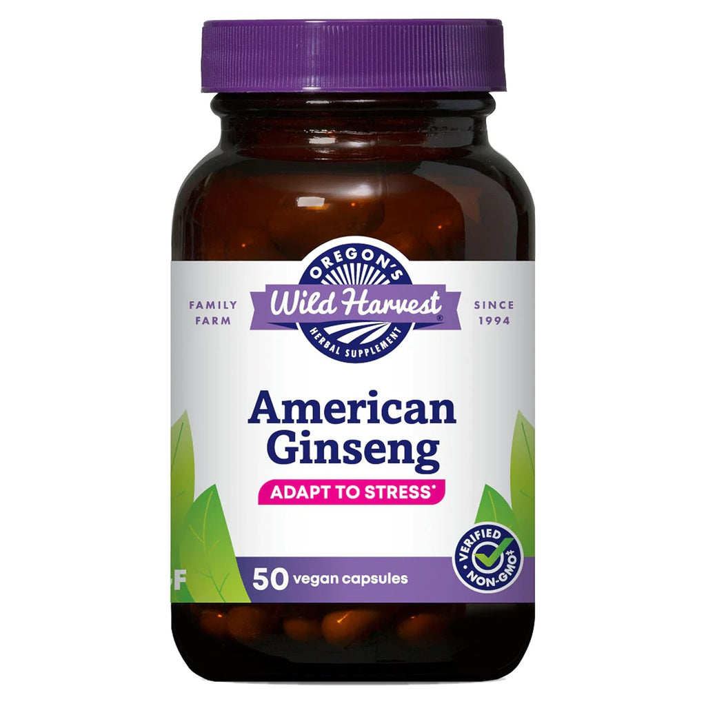 Oregon's Wild Harvest ginseng capsules