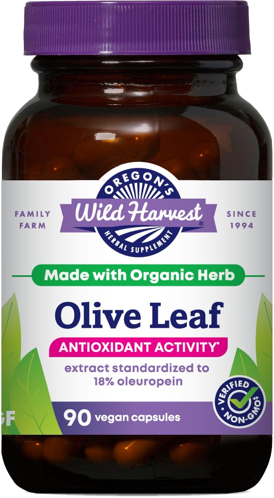 Oregon's Wild Harvest olive leaf capsules