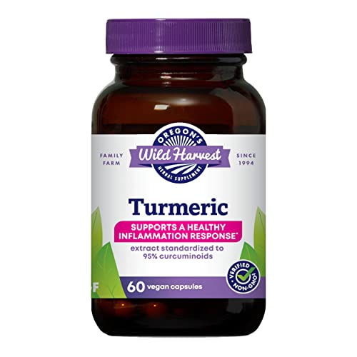 Oregon's Wild Harvest turmeric curcumin capsules