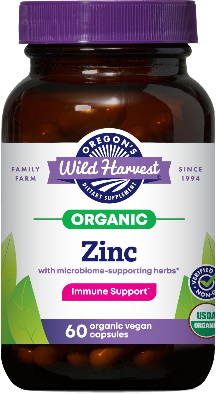 Oregon's Wild Harvest Zinc capsules
