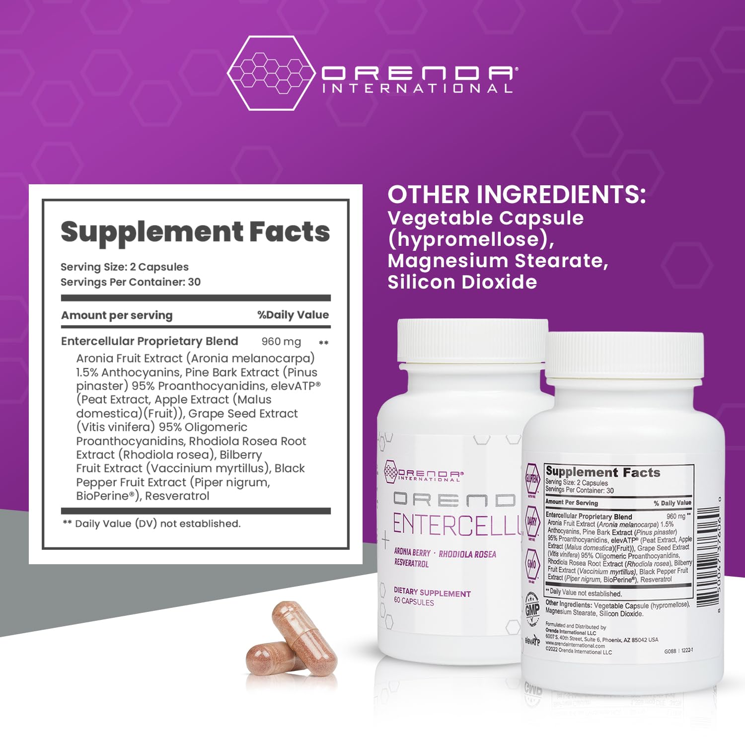 Orenda Entercellular vitamin & mineral blend