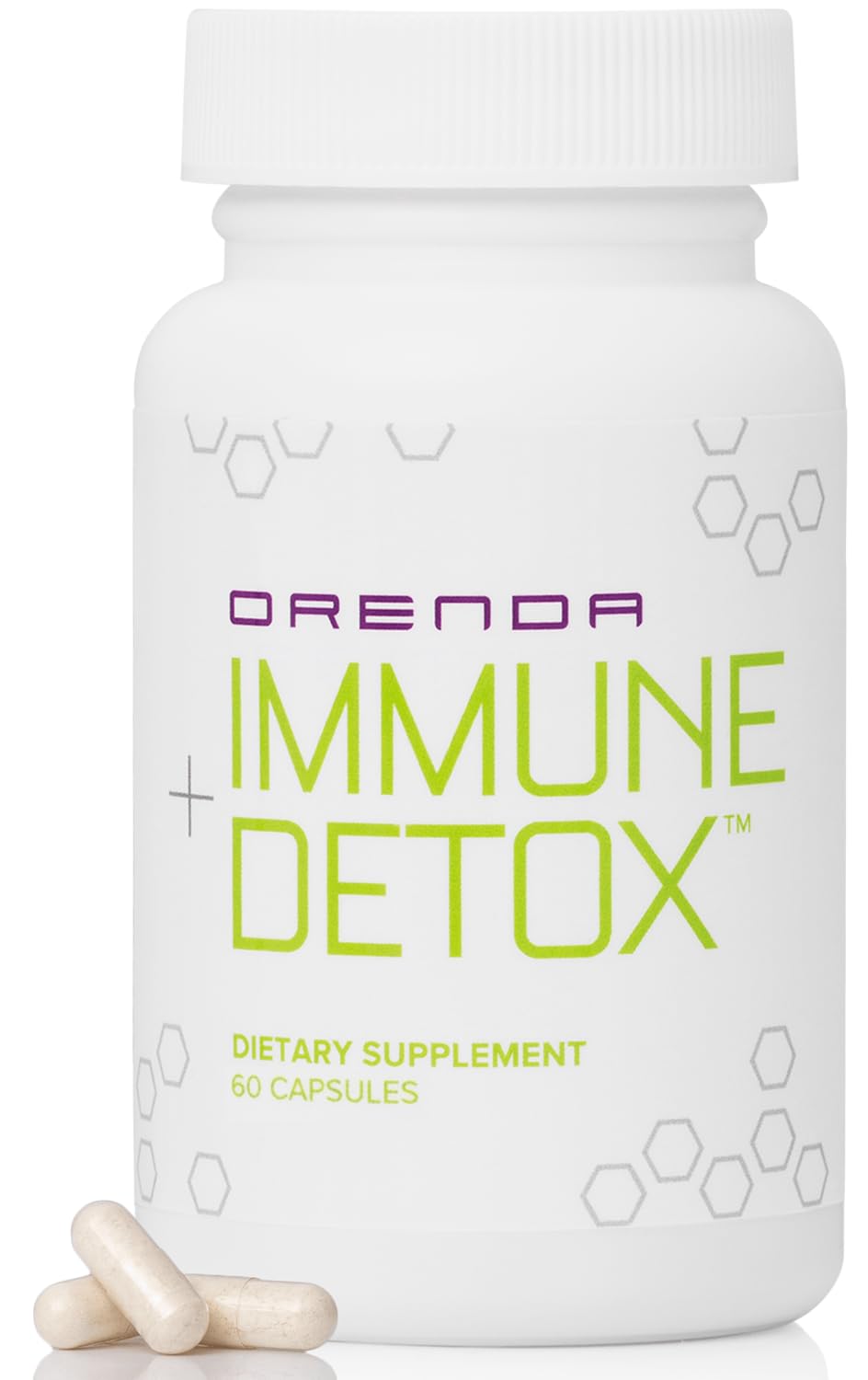 Orenda Immune + Detox postbiotic capsules