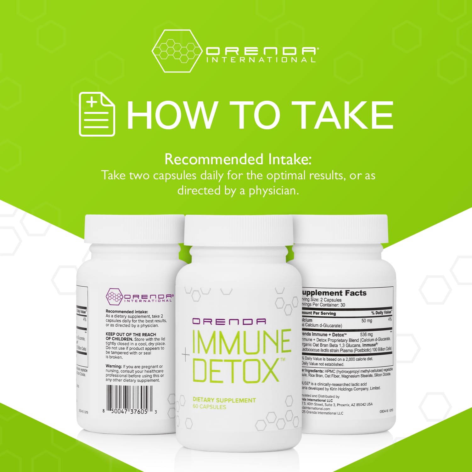 Orenda multivitamins for overall vitality