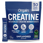 Orgain creatine monohydrate powder sticks