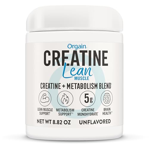 Orgain creatine monohydrate powder