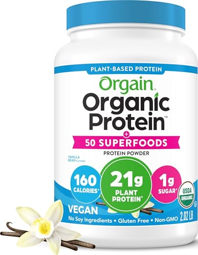 Orgain organic vegan protein powder