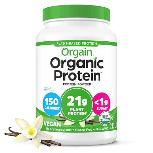 Orgain plant protein powder vanilla