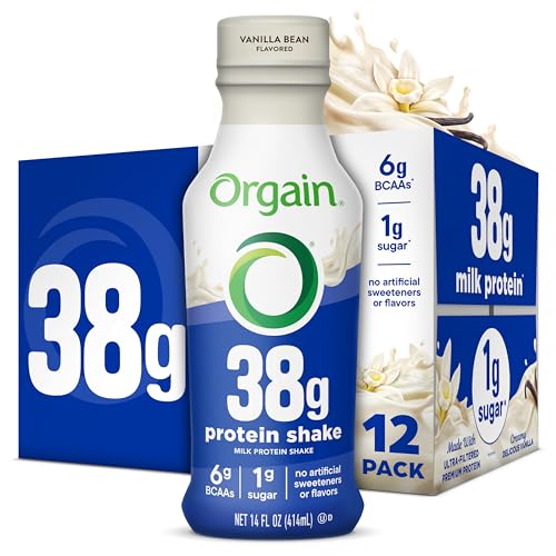 Orgain protein shake vanilla flavour