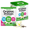 Orgain vegan protein powder packs