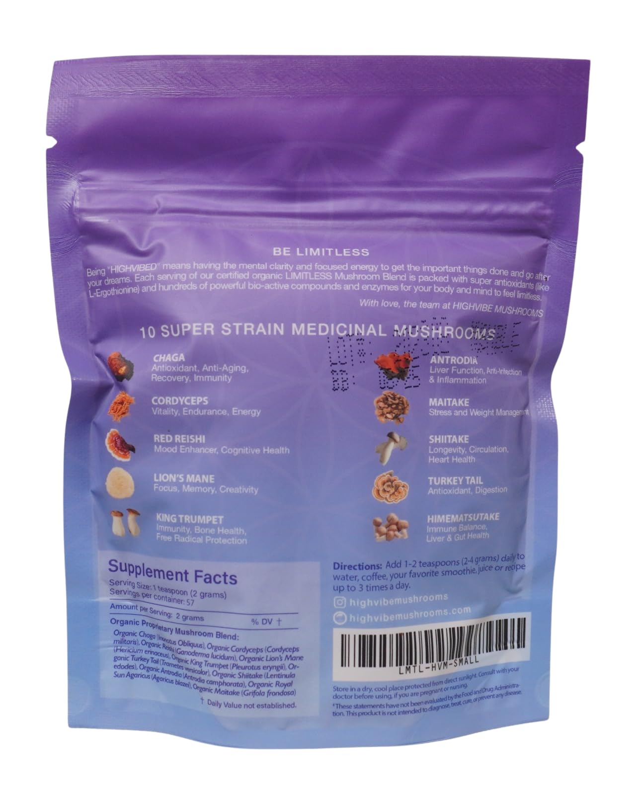 Organic 10-in-1 mushroom blend benefits