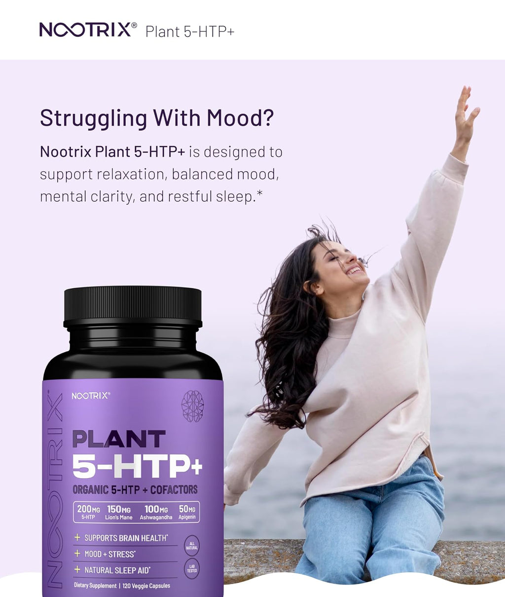 Organic 5-HTP for stress relief
