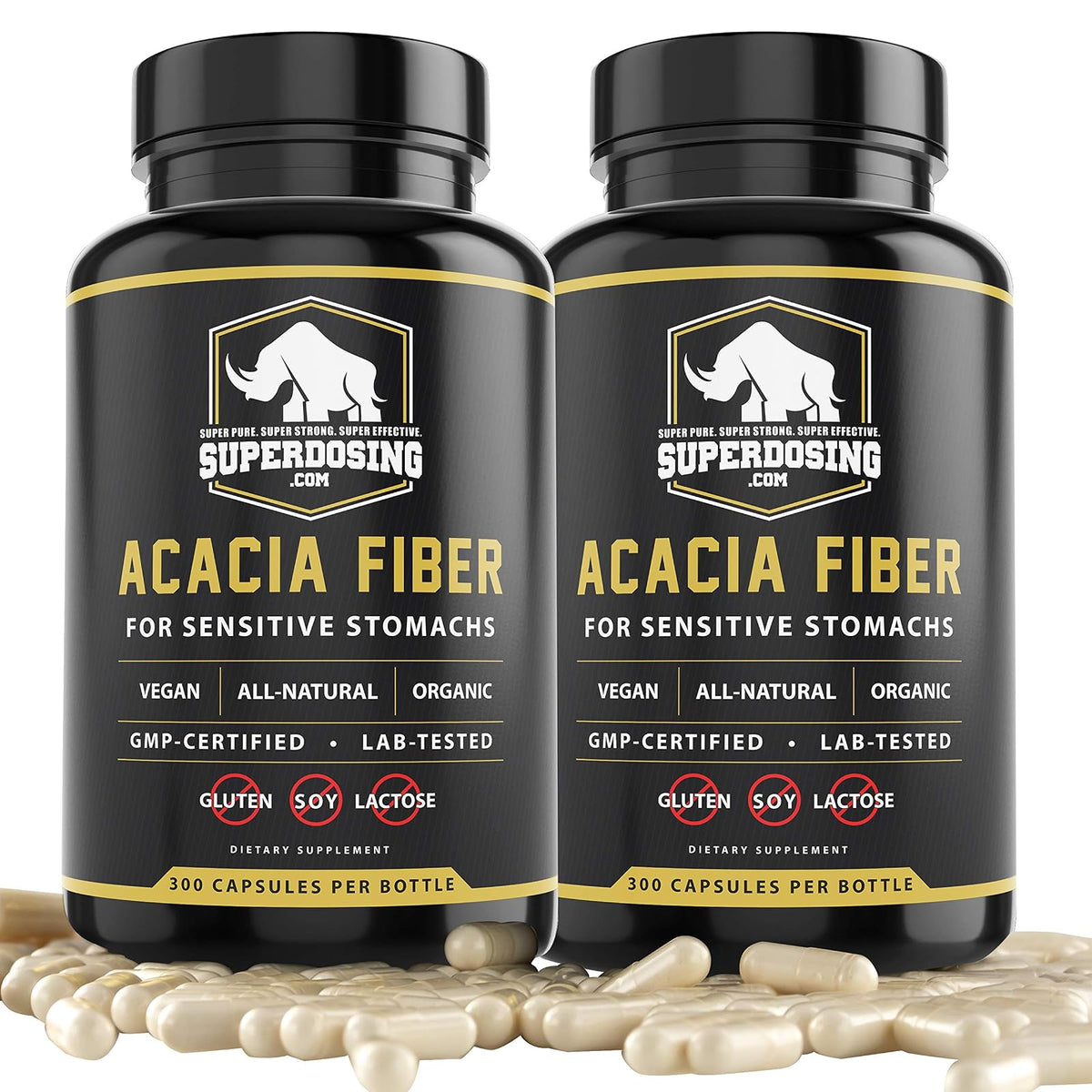 organic acacia fiber for digestion
