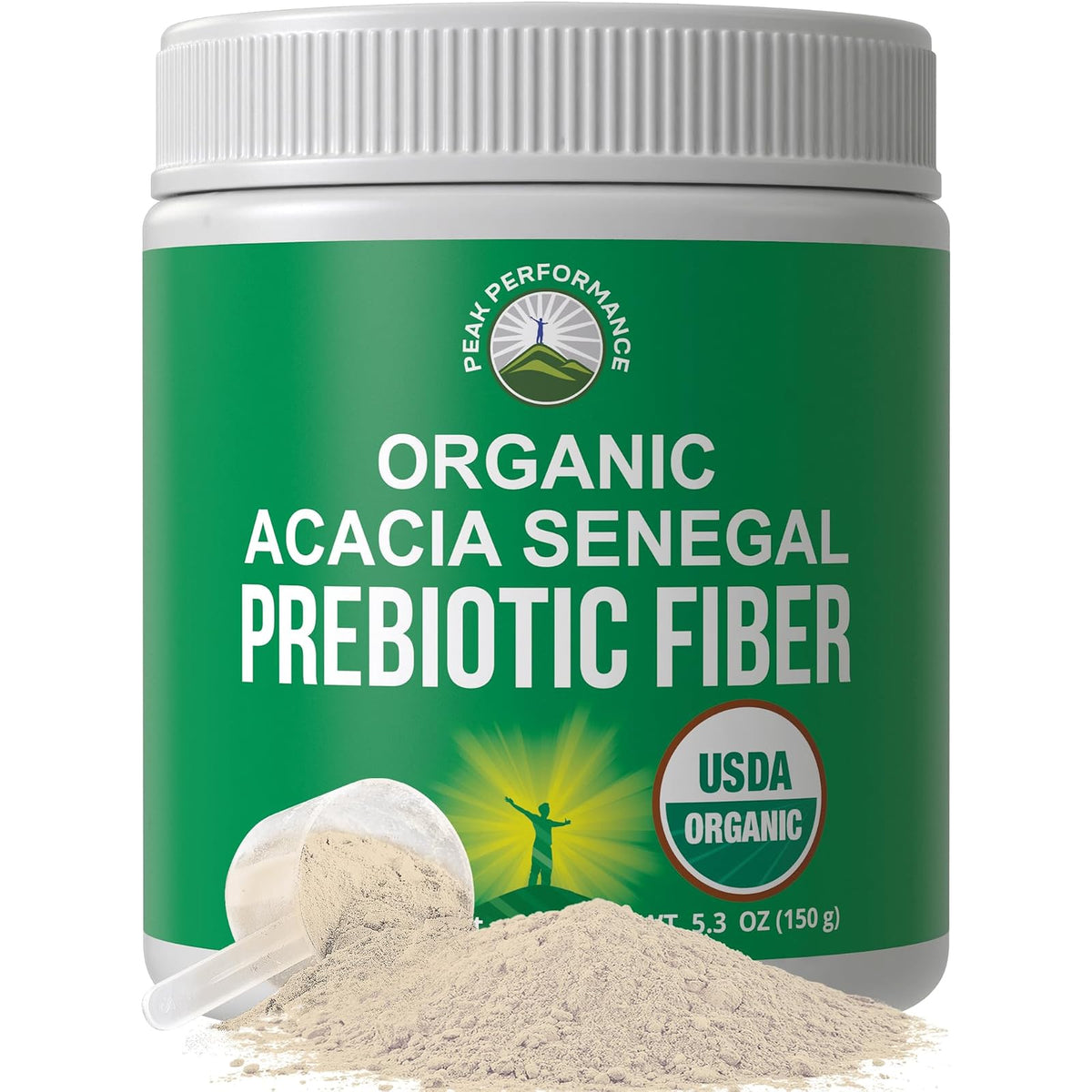 organic acacia prebiotic fiber powder
