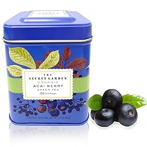 organic acai berry green tea bags