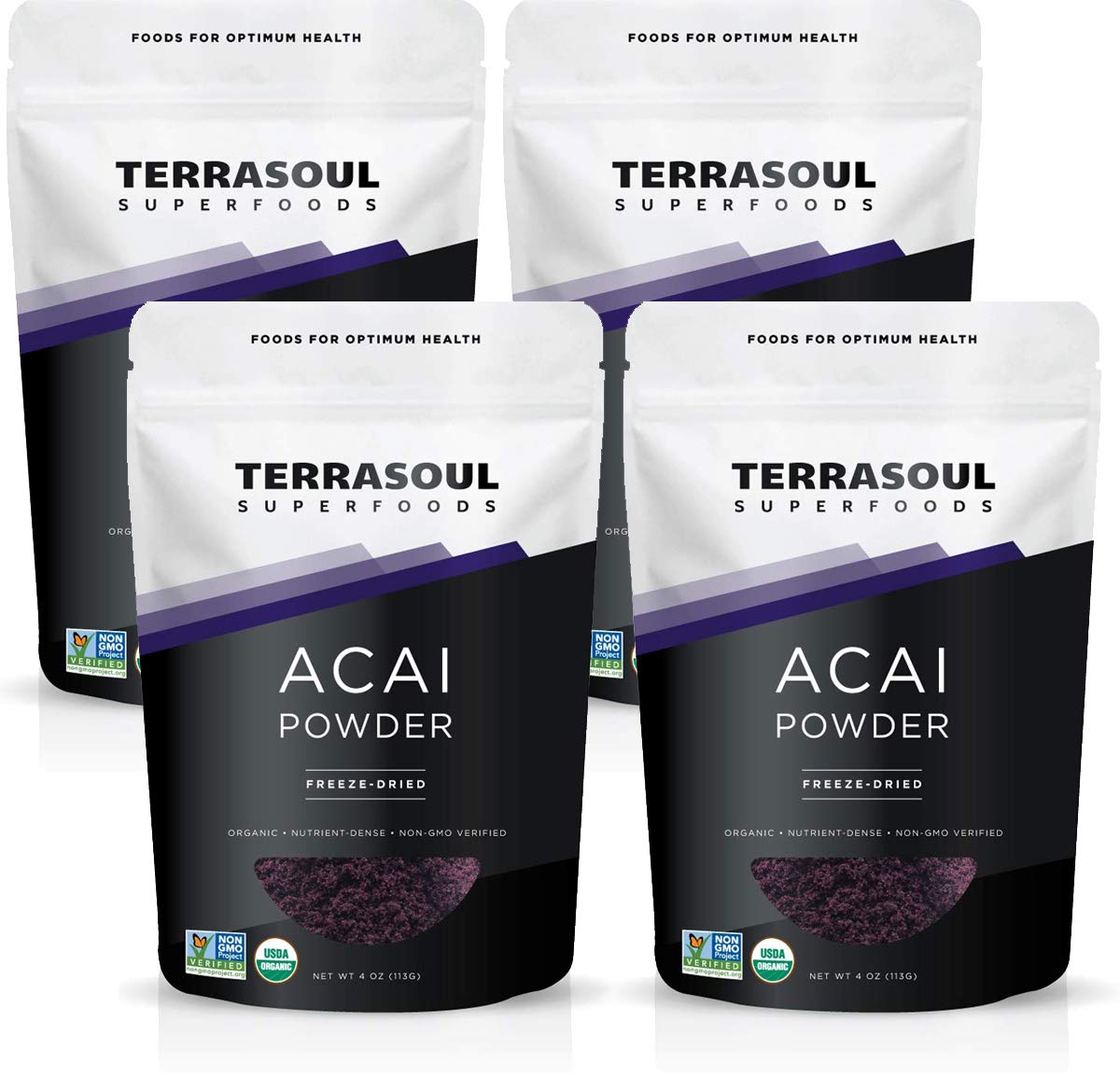 organic acai berry powder pack