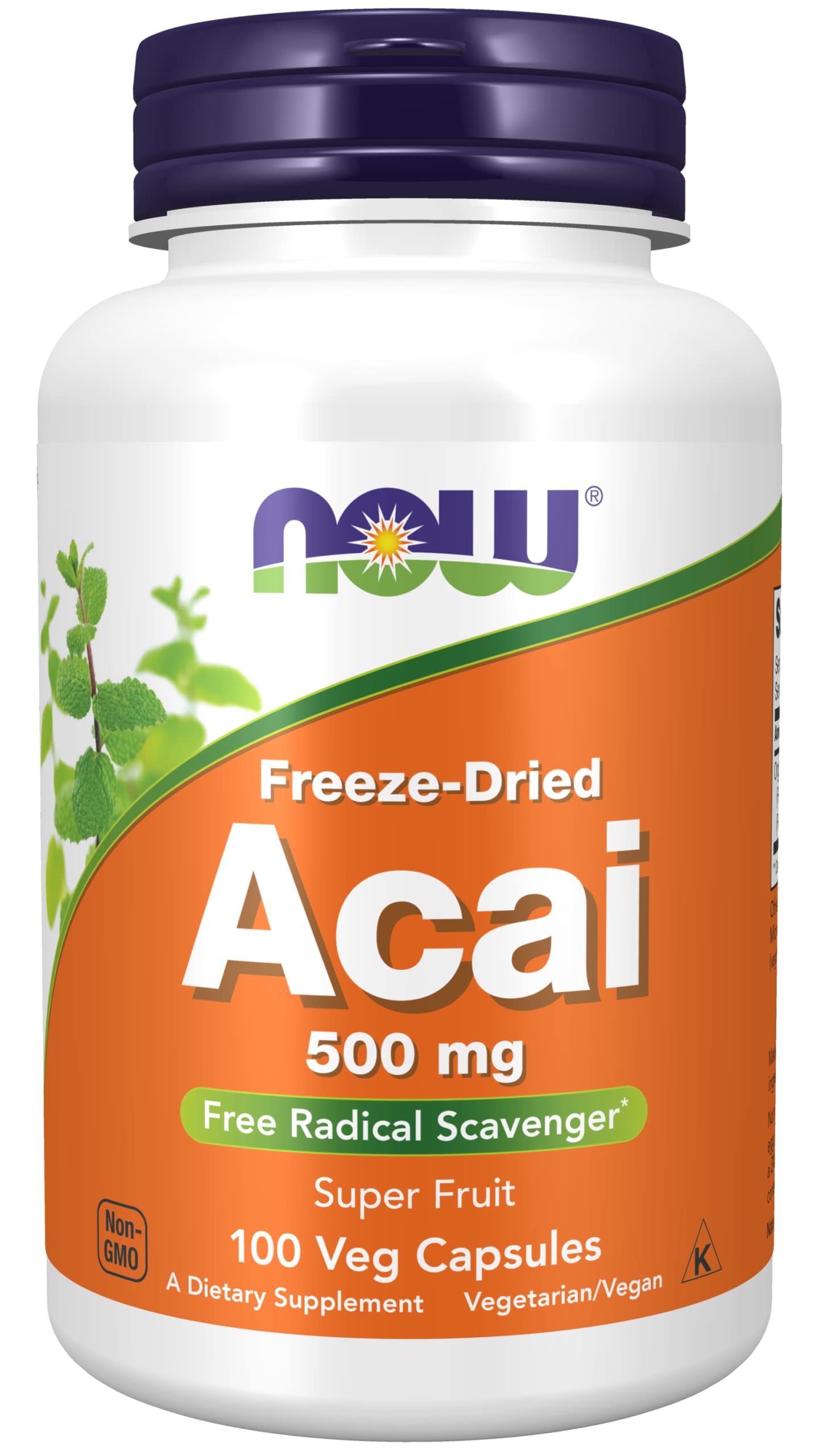 organic acai vitamin capsules