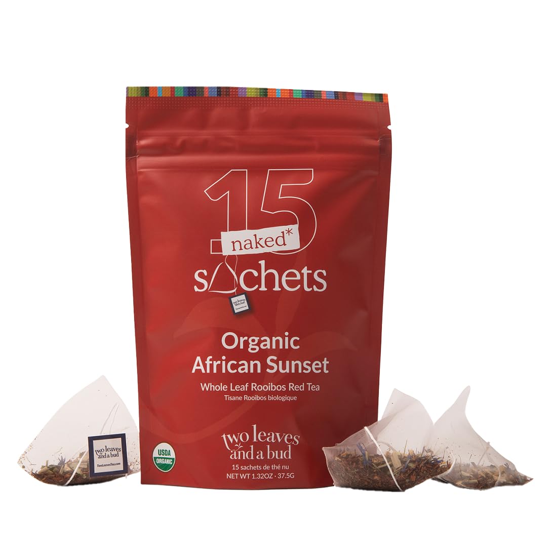 organic African sunset tea sachets